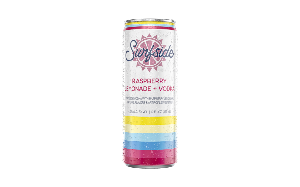 Surfside Vodka Raspberry Lemonade -4 Pack – Stateside Vodka BevStack
