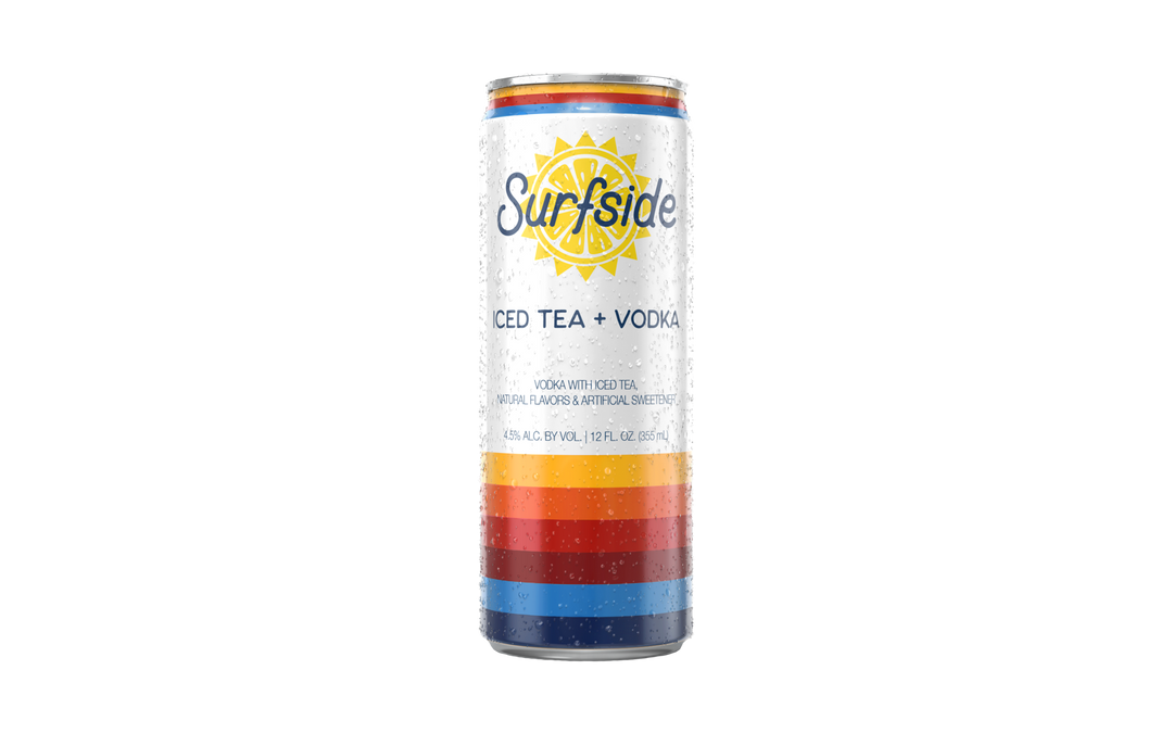 Surfside Iced Tea + Vodka- 4 Pack – Stateside Vodka BevStack