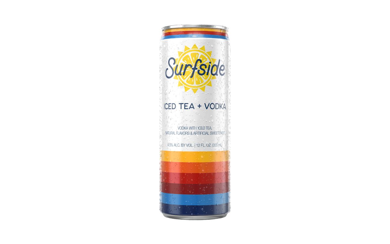 Surfside Iced Tea + Vodka- 4 Pack – Stateside Vodka BevStack